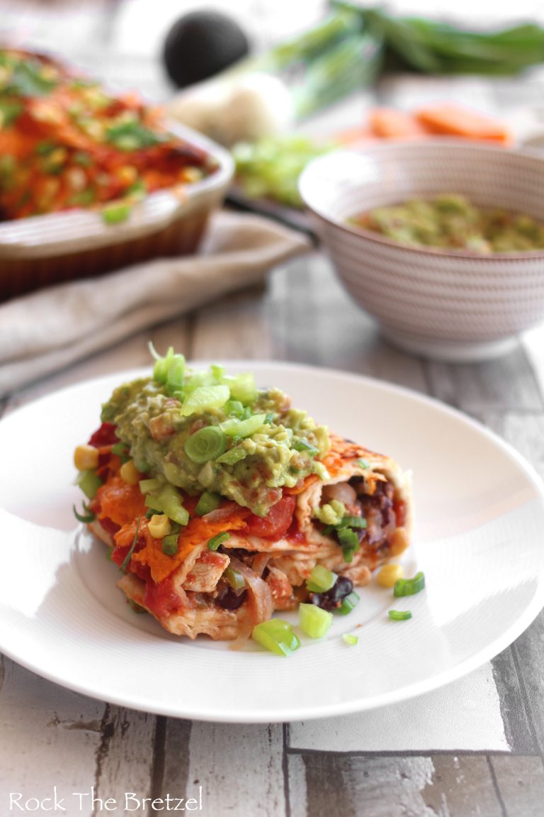 Enchiladas au poulet - Rock the Bretzel