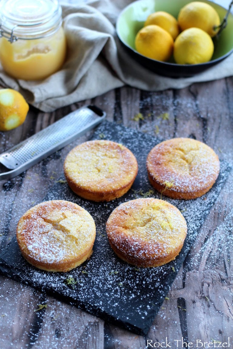 Moelleux au citron, cœur fondant au lemon curd - Rock the Bretzel