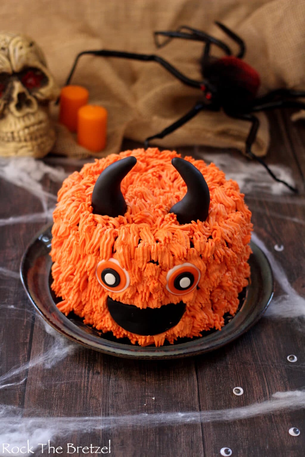 Gâteau monstre d'Halloween - Rock the Bretzel