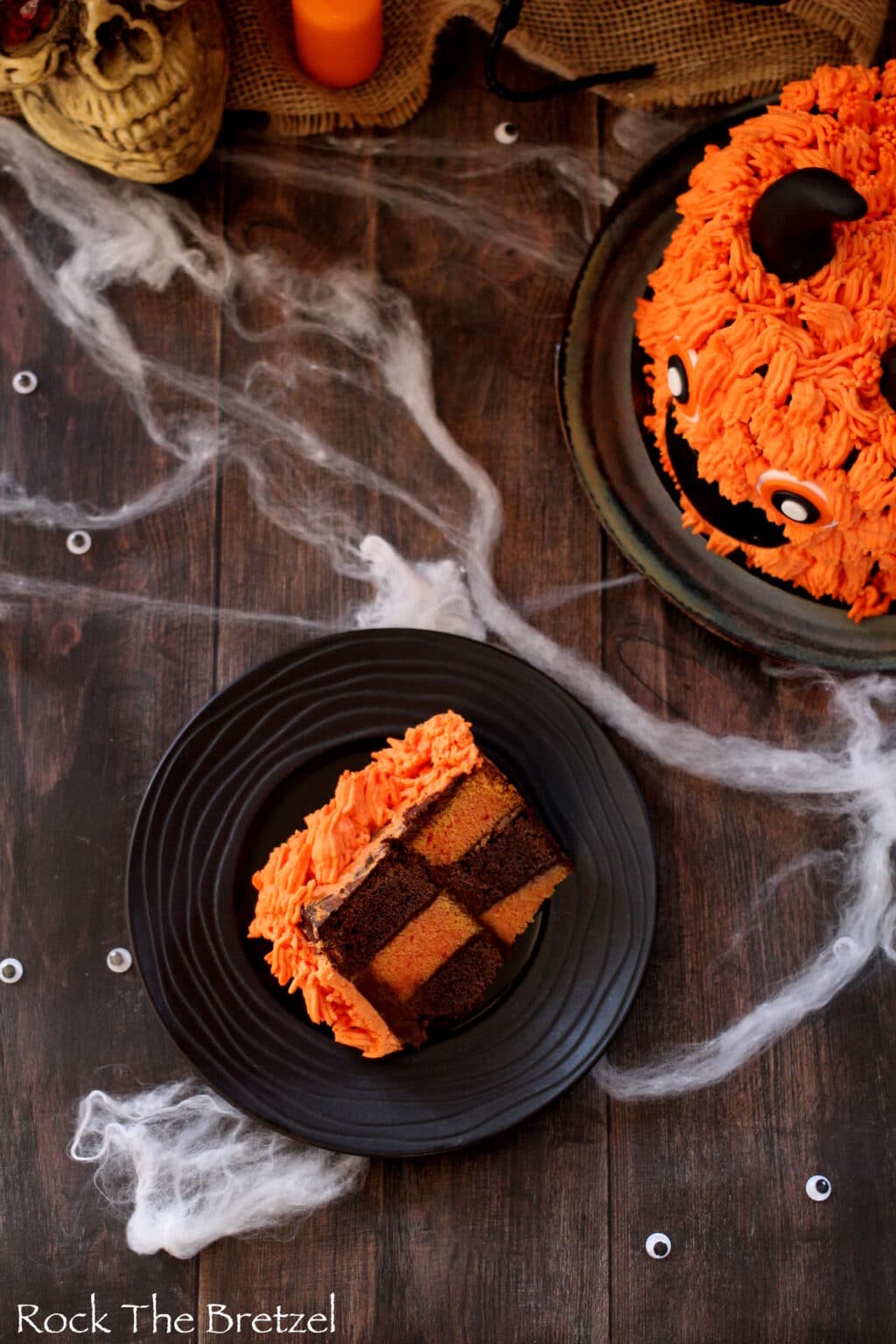 Gâteau monstre d'Halloween - Rock the Bretzel